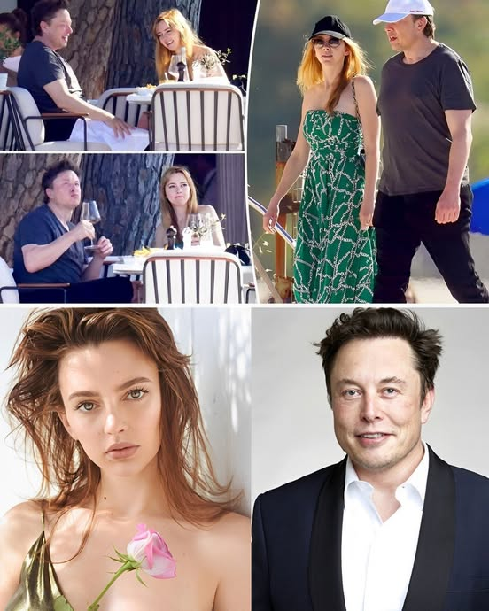 Elon Musk publicly dated in France with his new girlfriend who is 21 ...